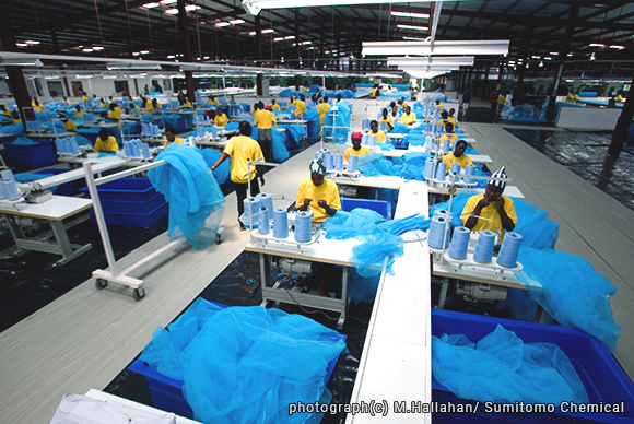 Local Production of OlysetTM Net | Community Contribution | SUMITOMO ...